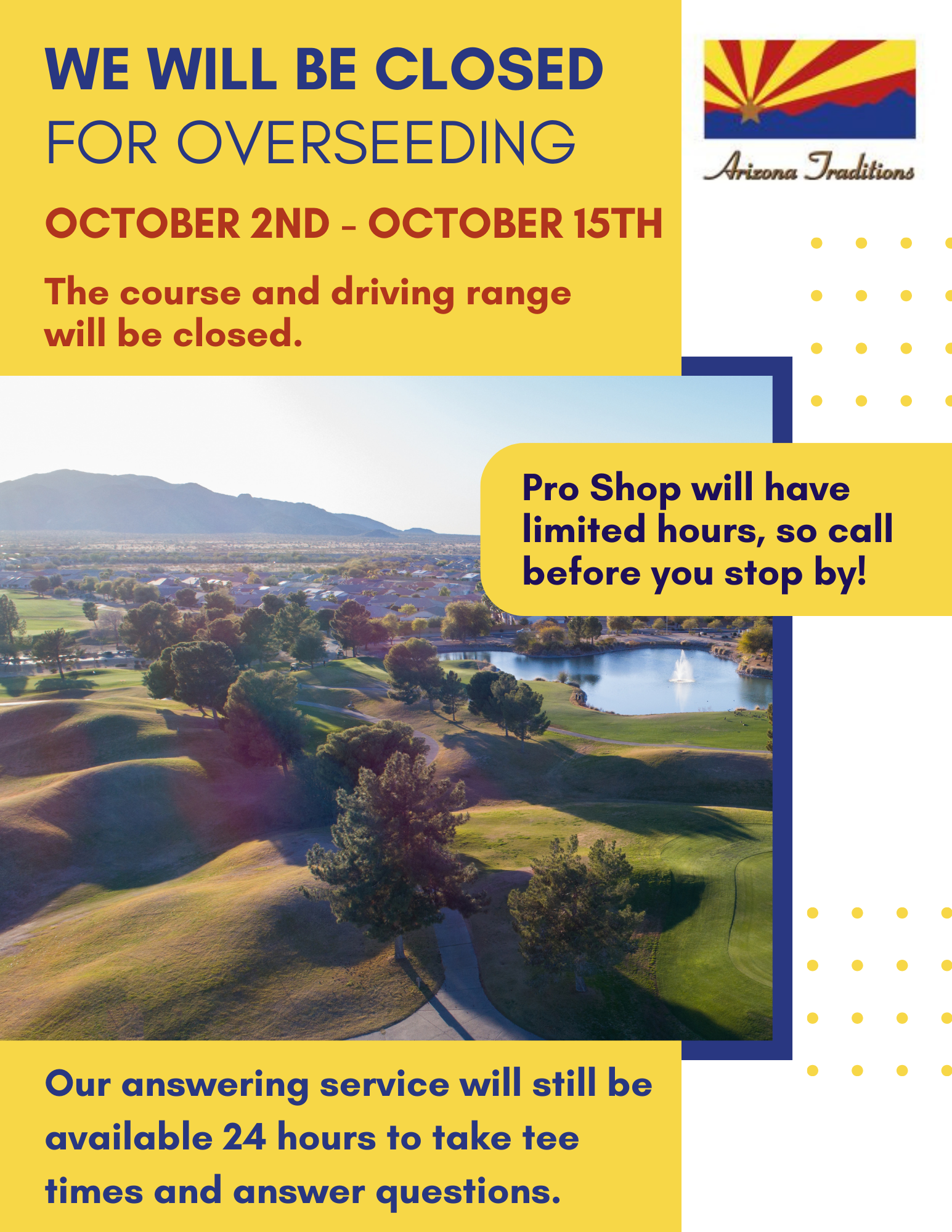 Home - Arizona Traditions Golf Club